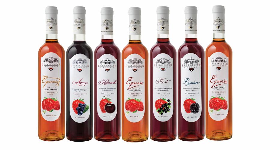 Gyümölcsbor csomag, eper, szeder, feketeribizli, kékáfonya, cigánymeggy